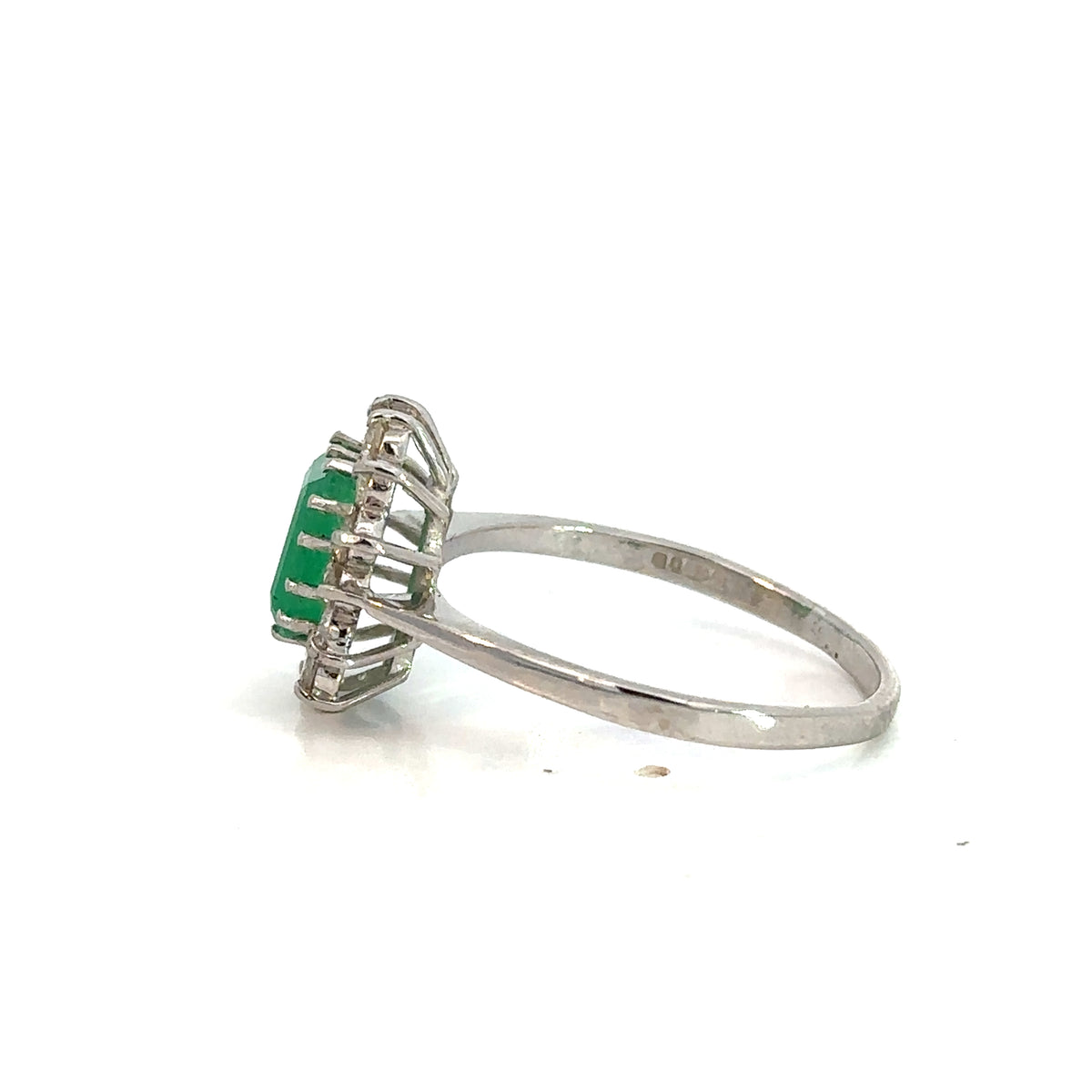 Step Cut Emerald Diamond Ring – Jems of Remuera
