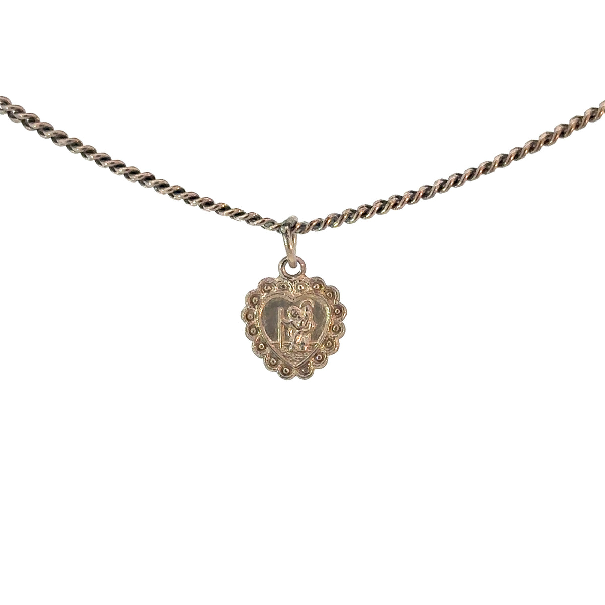 Stirling Silver Heart Charm Pendant – Jems of Remuera