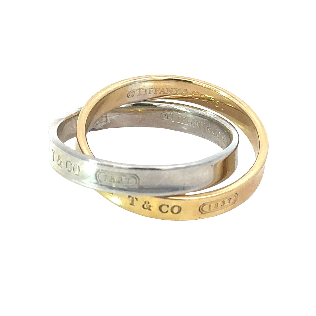 Tiffany & Co Interlocking Circles - Gold and Silver – Jems of Remuera