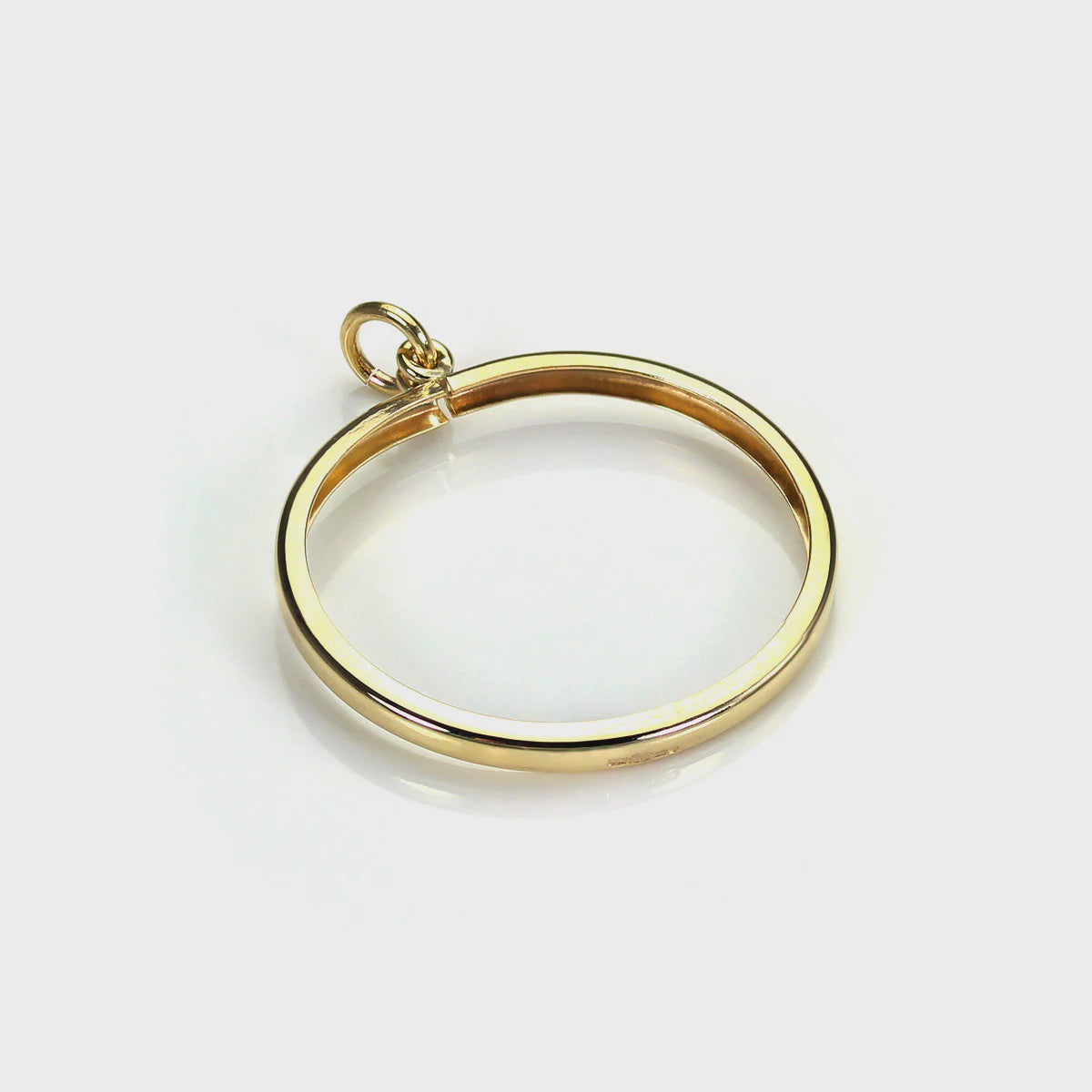 Half Sovereign Plain Mount in 9ct Yellow Gold – Jems of Remuera