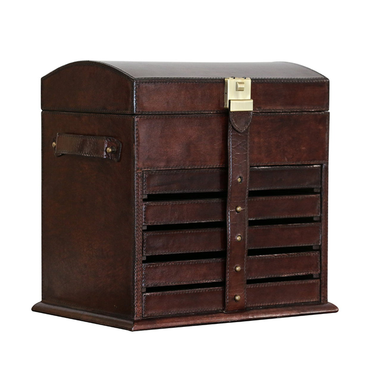 Grande Leather Jewellery Organiser Box – Jems of Remuera