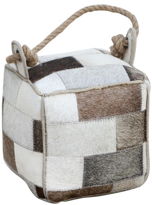 Goatskin Patchwork Door Stop – Jems of Remuera