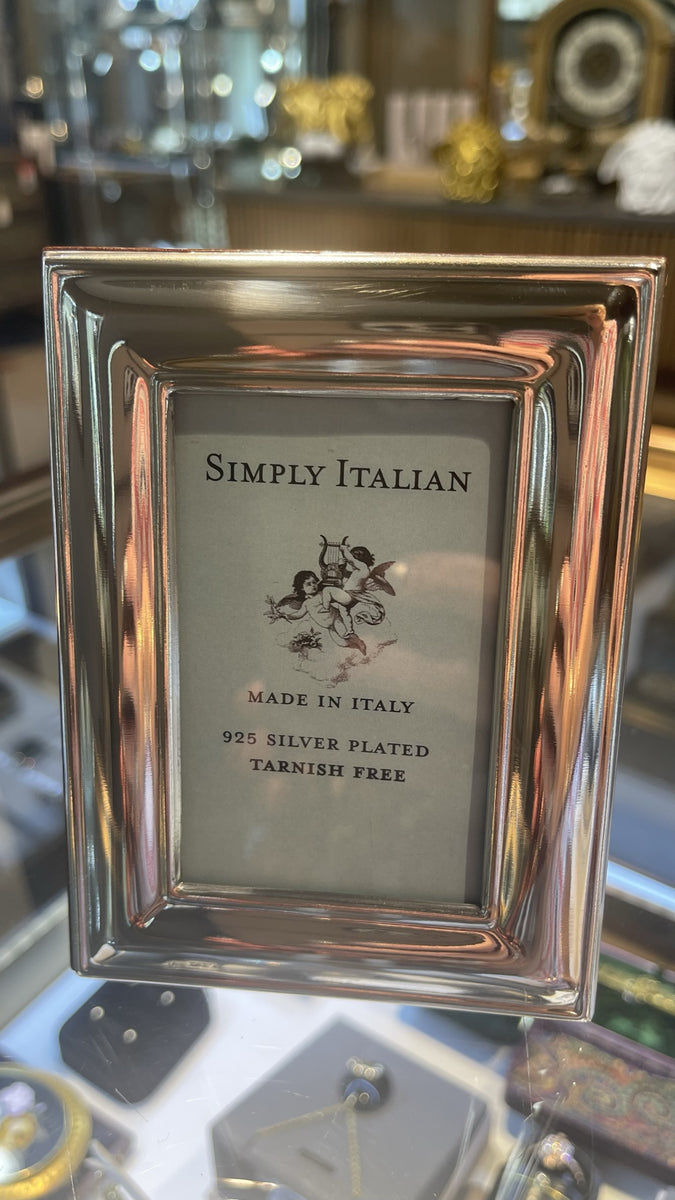 Sterling Silver Plain Frame - Small – Jems of Remuera