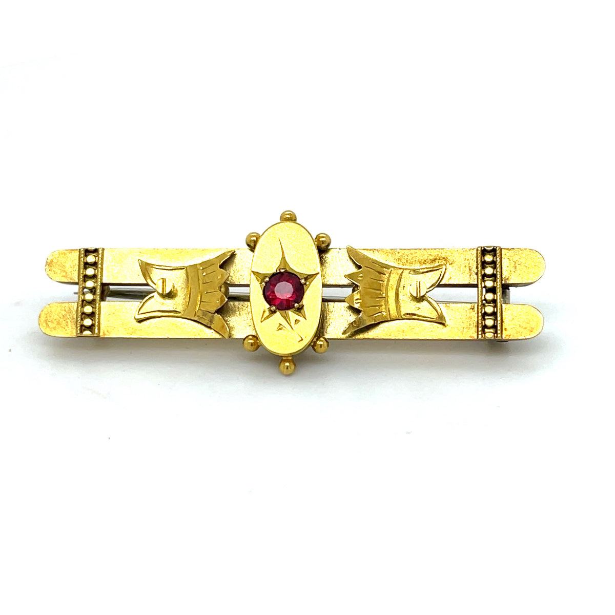 Antique Ruby Bar Brooch – Jems of Remuera