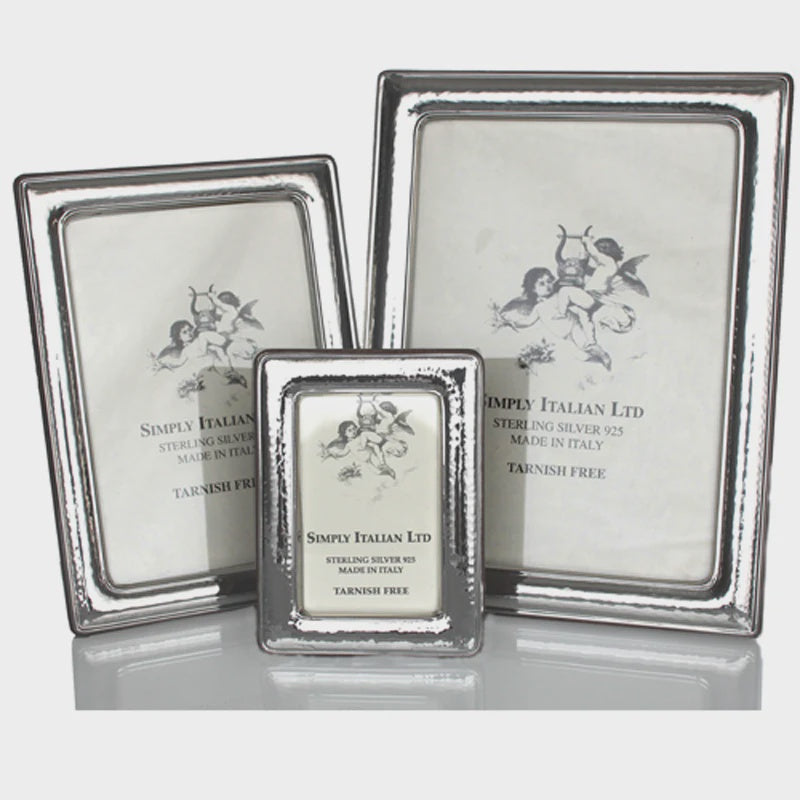 Sterling Silver Frame - Hammered Small – Jems of Remuera