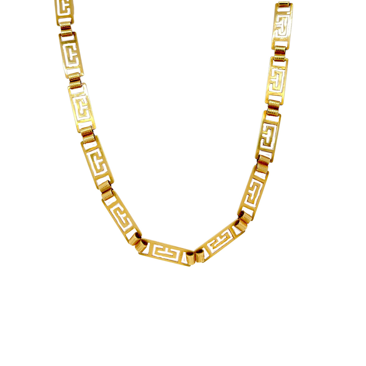 Greek Key Necklace – Jems of Remuera