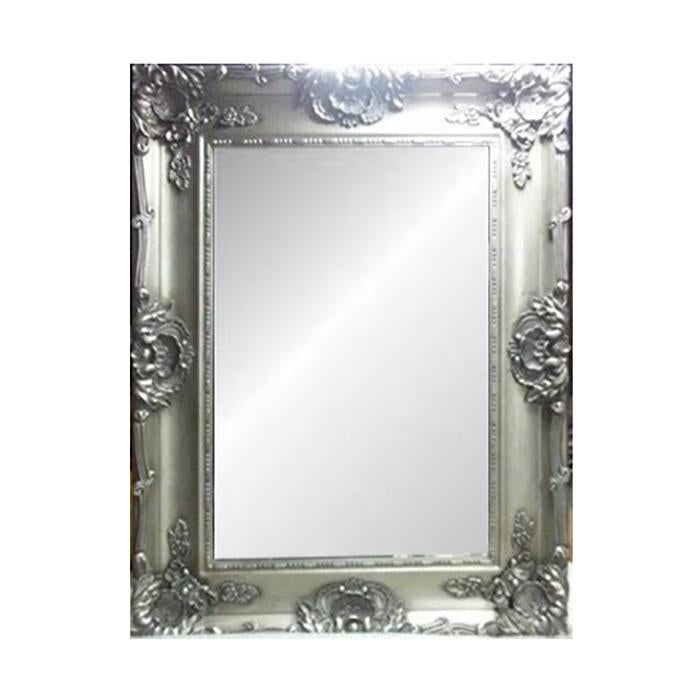 Large Mirror Antique Silver French Ornate Style – Jems of Remuera